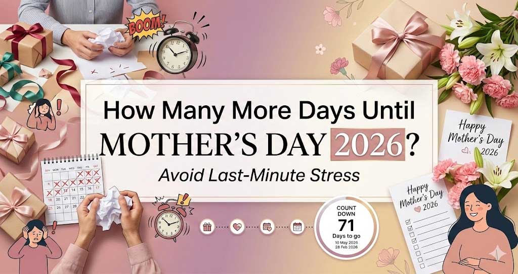 How Many More Days Until Mother's Day 2026? Avoid Last-Minute Stress ...