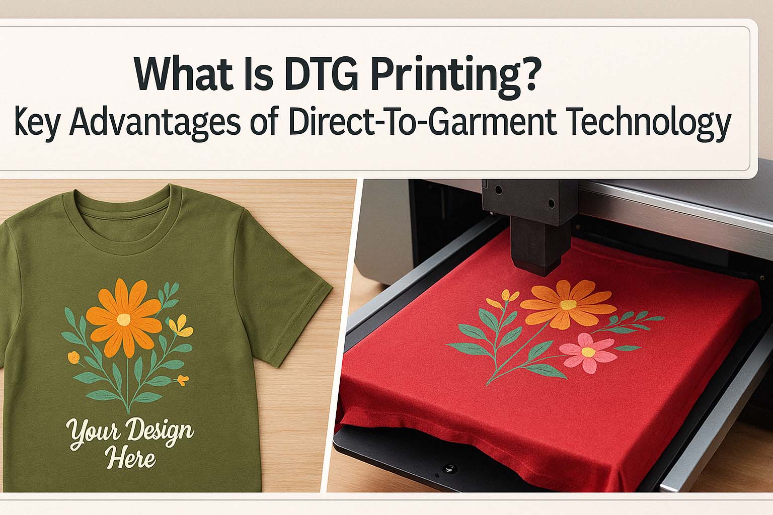 What Is DTG Printing and Why Is It Popular in POD? – HalaPODStore